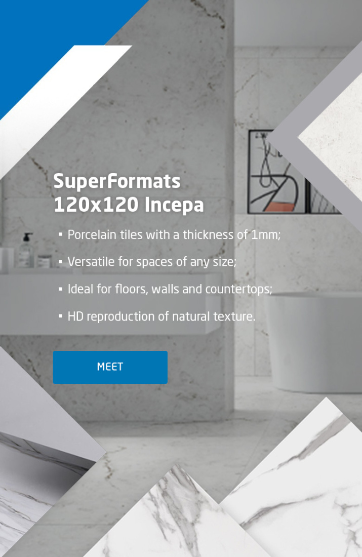 Incepa: Porcelanatos e Revestimento Cerâmicos